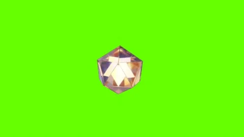 Diamond Gemstone on Green Screen Backgro... | Stock Video | Pond5