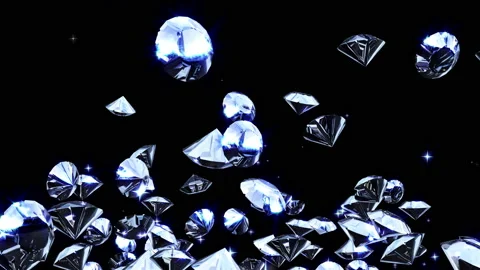 diamond particle loop background animati... | Stock Video | Pond5