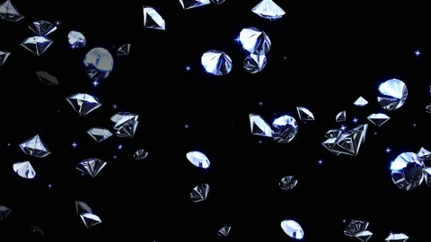 diamond particle loop background animati... | Stock Video | Pond5