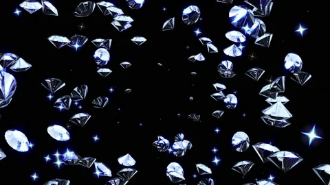 diamond particle loop background animati... | Stock Video | Pond5