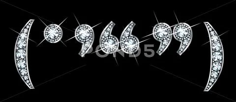 Diamond Symbols: Vector, Graphic, Illustration #33664473