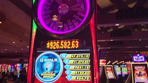 Diamonds are Forever 007 Slot Machine Ca... | Stock Video | Pond5