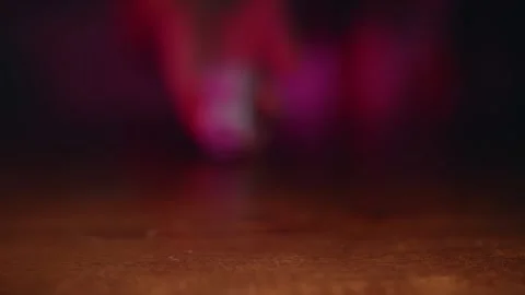 Dice Falling Number Two | Stock Video | Pond5