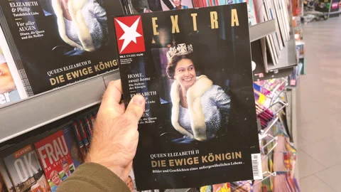 Die Stern national magazine with cover p... | Stock Video | Pond5