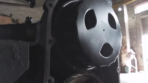 Diesel Engine Overhaul and Rebuild. Repa... | Stock Video | Pond5