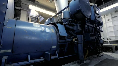 Diesel Generator Stock Footage ~ Royalty Free Stock Videos | Pond5