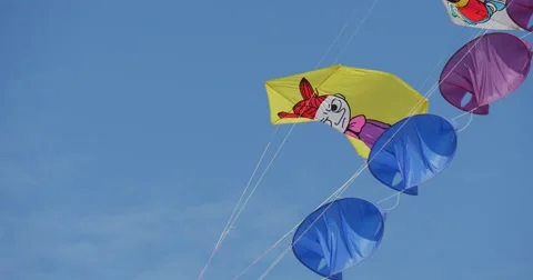 Kite Fastival Cartoon Stock Videos – Royalty-Free HD & 4K Videos