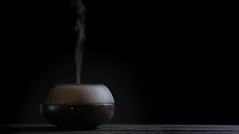 Diffuser for essential oils diffusing st... | Stock Video | Pond5