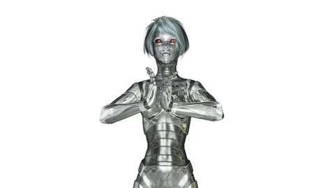 Digital 3D Animation of a dancing female... | Stock Video | Pond5