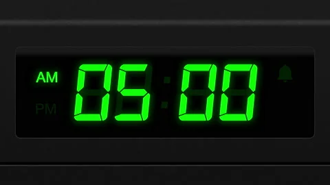 7 Am Clock Stock Video Footage | Royalty Free 7 Am Clock Videos | Pond5