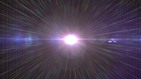 Digital animation of bright spot of ligh... | Stock Video | Pond5