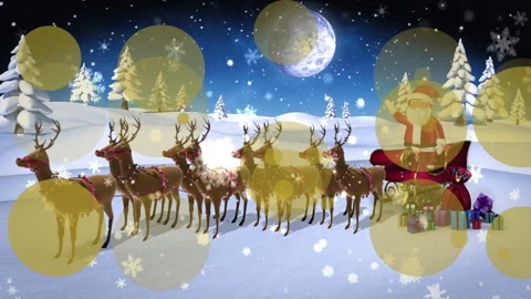 Sledding Cartoon Stock Videos – Royalty-Free HD & 4K Videos | Pond5