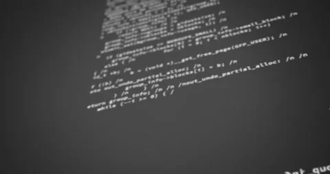 Digital animation of computer interface ... | Stock Video | Pond5