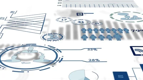 Digital Animation of Economy Investment ... | Stock Video | Pond5