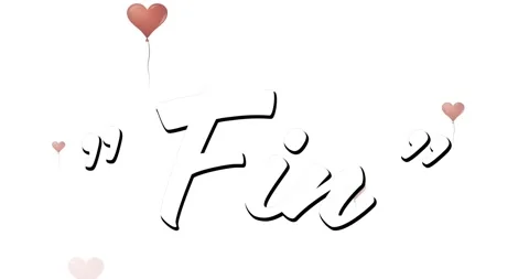 Digital animation of fin text over multi... | Stock Video | Pond5