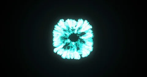 Digital animation of fire burst explodin... | Stock Video | Pond5