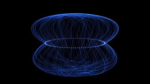 Digital animation of lattice model turni... | Stock Video | Pond5