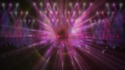 Digital animation of light waves spinnin... | Stock Video | Pond5
