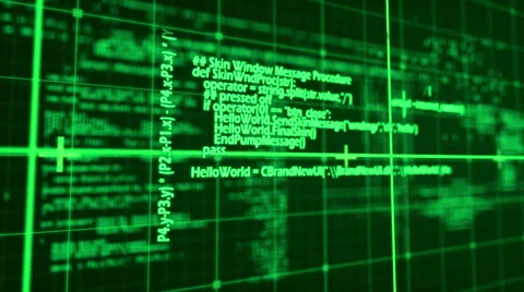 Digital animation of matrix | Stock Video | Pond5