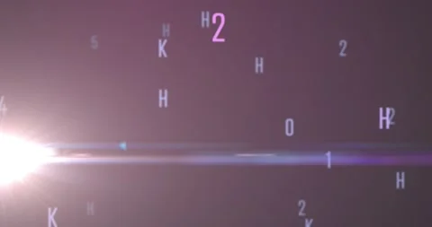 Digital animation of random letters in t... | Stock Video | Pond5