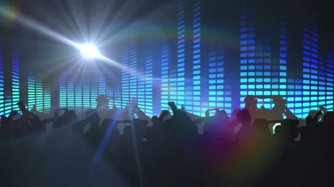 Digital animation of spot of light over ... | Stock Video | Pond5