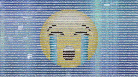 Digital animation of tv static effect ov... | Stock Video | Pond5