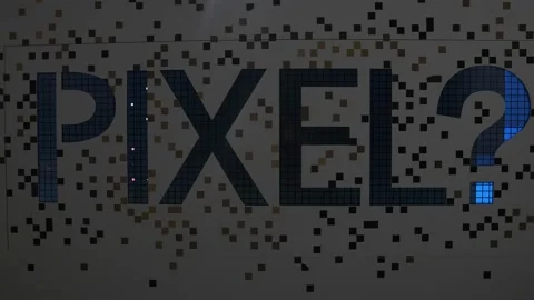 Digital art in the museum with a Pixel w... | Stock Video | Pond5