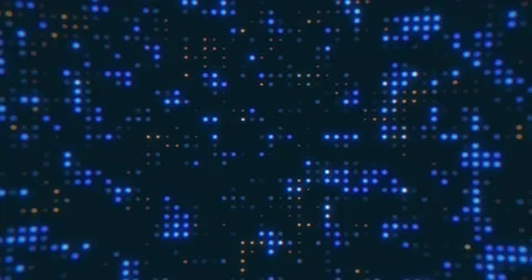 digital background animation of glowing ... | Stock Video | Pond5