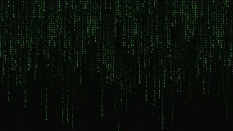 Digital binary code digital background. | Stock Video | Pond5