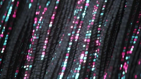 Digital binary code seamless loop 3D ren... | Stock Video | Pond5