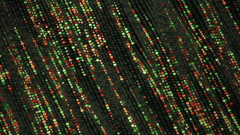 Digital binary code seamless loop 3D ren... | Stock Video | Pond5