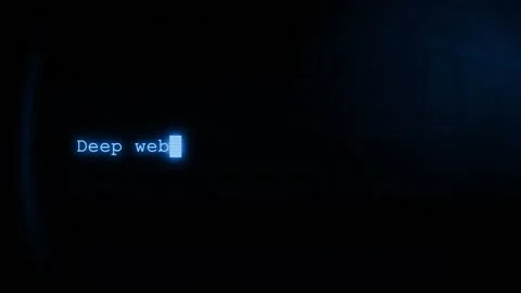 Digital blue HUD hacker screen display t... | Stock Video | Pond5