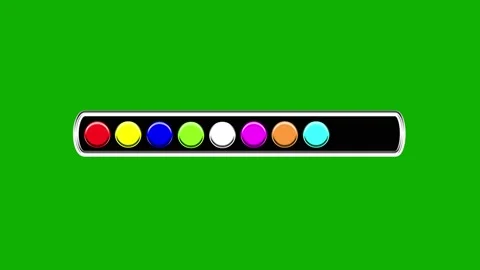 Digital buffering symbol green screen mo... | Stock Video | Pond5