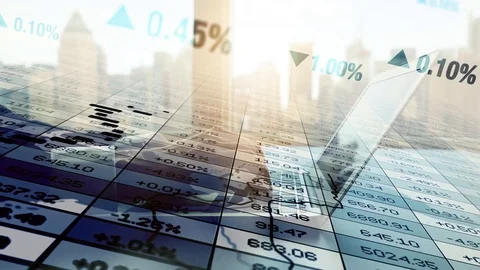 Digital Charts Diagrams Infographic Acco... | Stock Video | Pond5