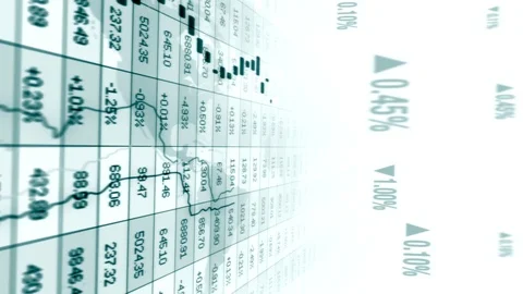 Digital Charts Diagrams Infographic Acco... | Stock Video | Pond5