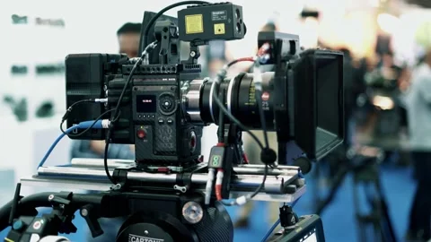 Red Camera Setup Stock Footage ~ Royalty Free Stock Videos | Pond5