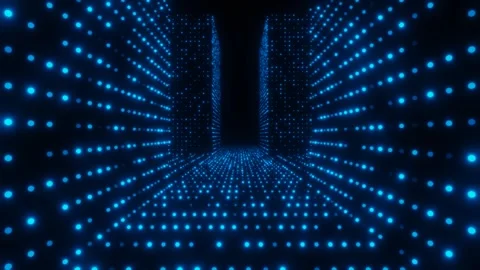 Digital city road loop animation backgro... | Stock Video | Pond5