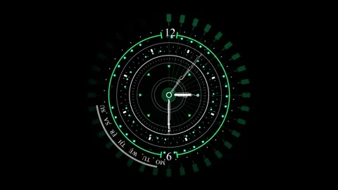 Digital Clock Countdown Timer with LCD D... | Stock Video | Pond5