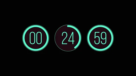 Minutes Timer Seconds Stock Footage ~ Royalty Free Stock Videos | Pond5