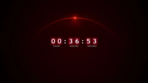 Digital Clock Countdown Stock Video Footage | Royalty Free Digital Clock Countdown Videos | Pond5