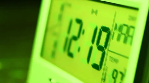 Digital Clock | Stock Video | Pond5