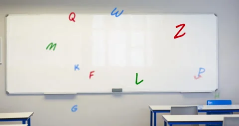 White Alphabets Stock Videos – Royalty-Free HD & 4K Videos | Pond5