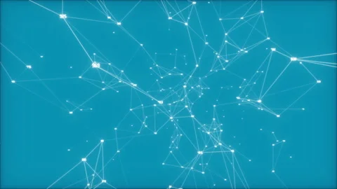 Digital constellation movements.Internet... | Stock Video | Pond5