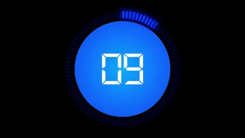 Counting At Countdown Alpha Stock Video Footage | Royalty Free Counting ...