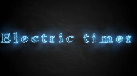 Digital countdown timer in blue color ov... | Stock Video | Pond5