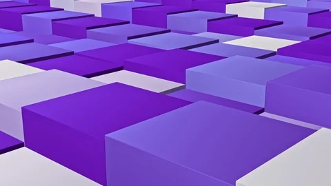 Digital cube abstract background loop | Stock Video | Pond5