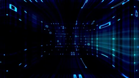 Matrix Ligjt Blue Stock Videos – Royalty-Free HD & 4K Videos