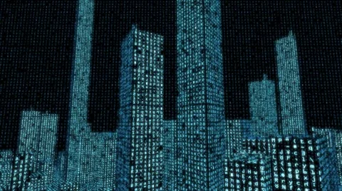 Matrix City Stock Video Footage | Royalty Free Matrix City Videos | Pond5