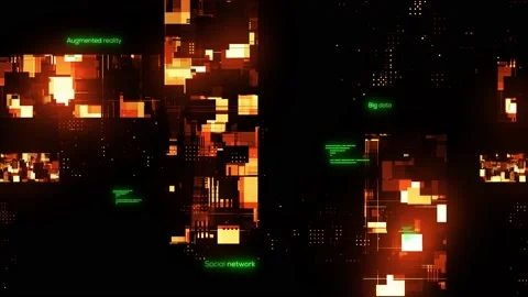 Digital Data Screen Background - 4K Reso... | Stock Video | Pond5