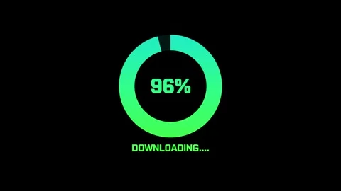 Digital download progress bar animated o... | Stock Video | Pond5